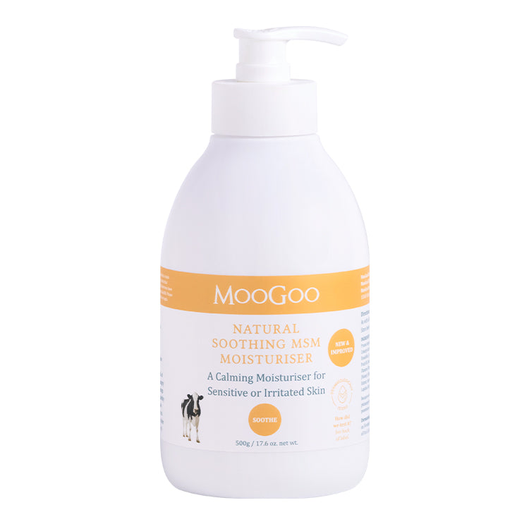 Light Soothing Moisturiser | Sensitive or Irritated Skin – MooGoo AU