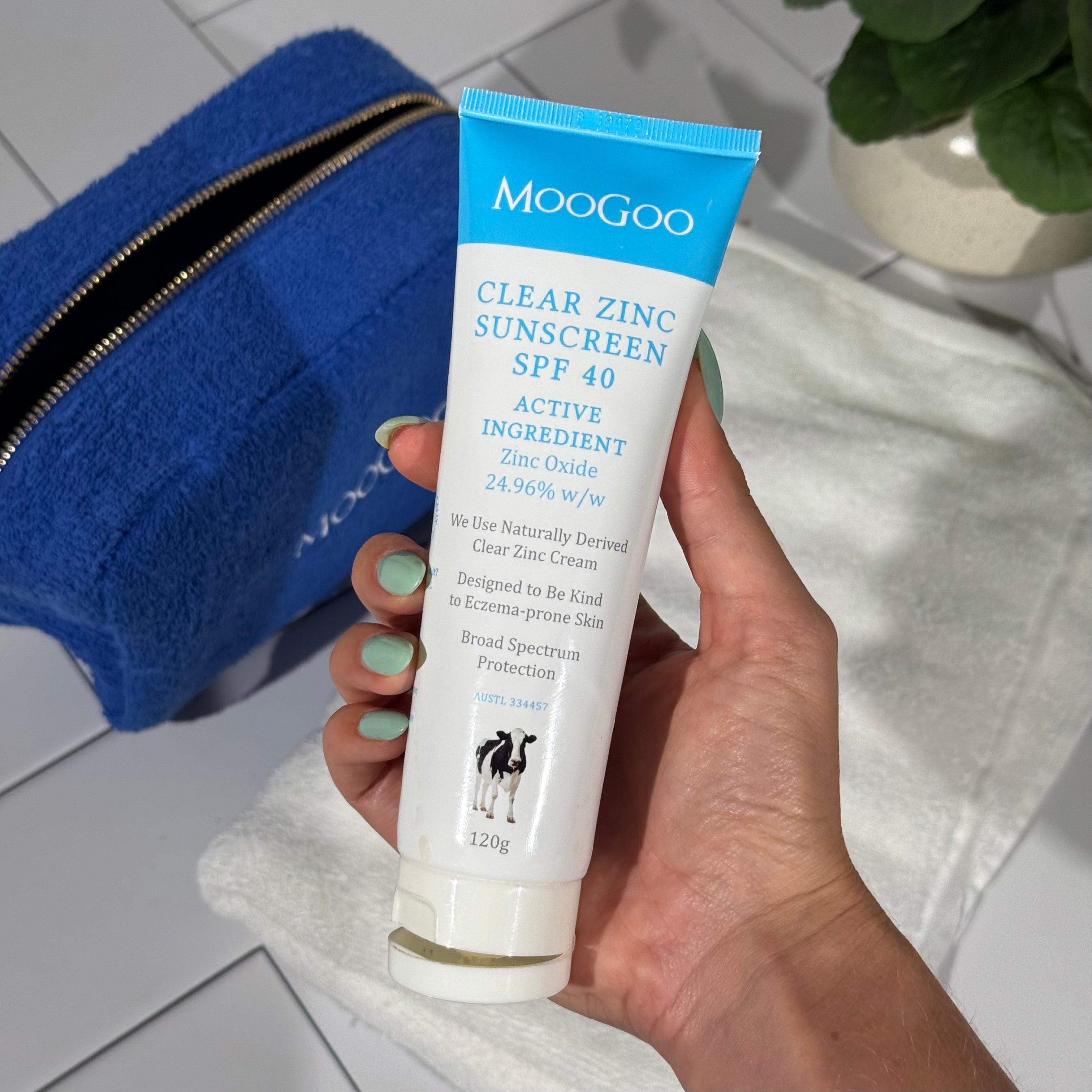 Clear Zinc Sunscreen SPF 40 | Broad Spectrum – MooGoo AU