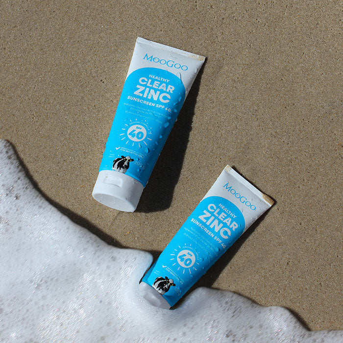 Clear Zinc Sunscreen SPF 40 | Broad Spectrum – MooGoo AU