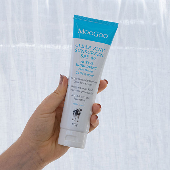 Clear Zinc Sunscreen SPF 40 | Broad Spectrum – MooGoo AU